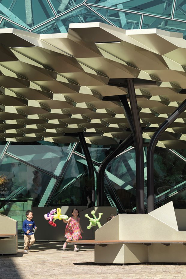 Cloud Canopy, Federation Square | BlueScope Steel Products for Australia