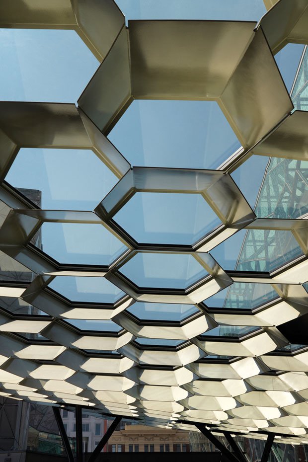 Cloud Canopy, Federation Square | BlueScope Steel Products for Australia