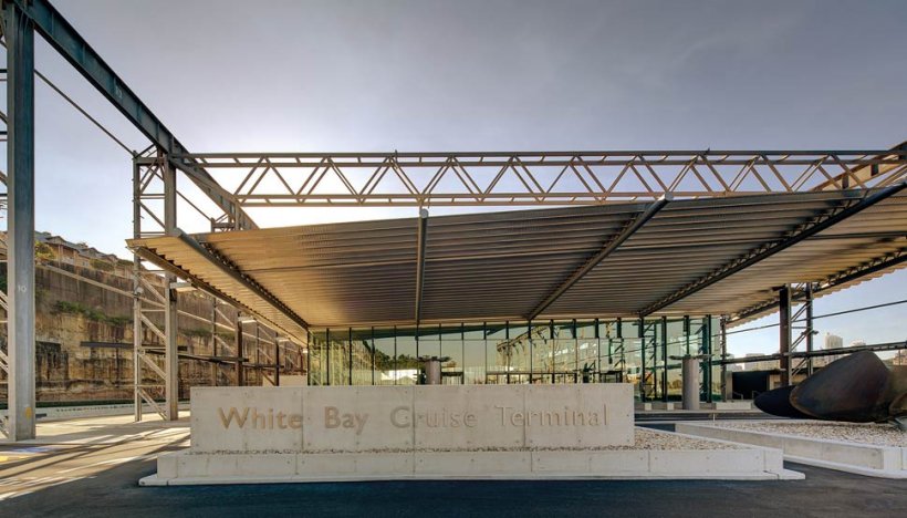 White Bay Cruise Terminal | BlueScope Steel Products for Australia