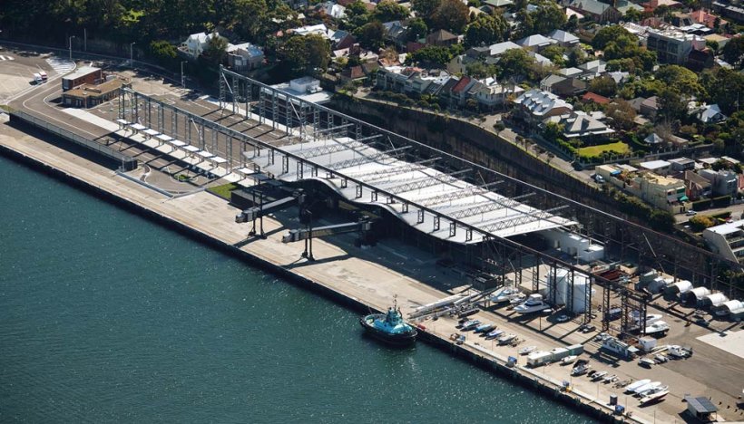 White Bay Cruise Terminal | BlueScope Steel Products for Australia